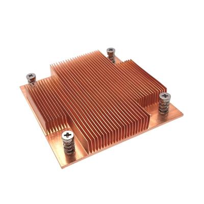 China 0.5mm Skived Fin Heat Sink Plated For Heat Exchanger Fin Tube for sale