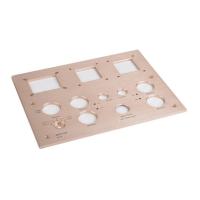China Anodized Aluminum CNC Machining Panel Rectangular Lightweight for sale
