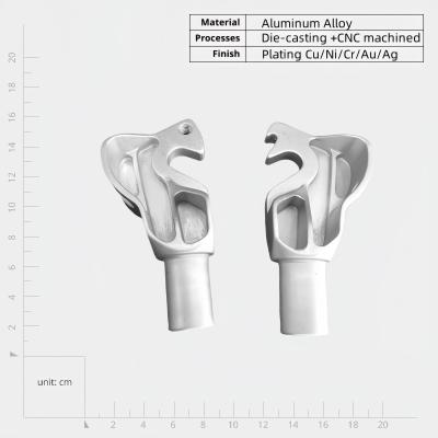 Powder Coated Aluminium Alloy Die Casting Housing with High Corrosion Resistance
