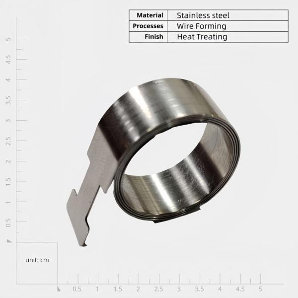 Fabricante de muelles de reloj retráctiles de fuerza constante de compresión