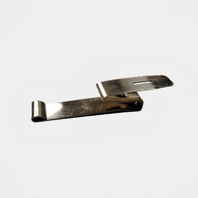 Cina Copper Brass Stainles Steel Small Metal Flat Spring Clips Customized Precision Sheet Metal in vendita