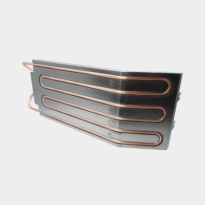 China Conduction Heat Dissipation Cold Plate Liquid Sink Heat Exchanger with High Flow Rate à venda