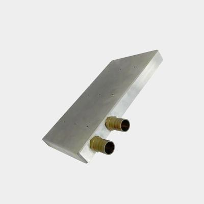 China Conduction Screw Mounting Aluminum Cold Plate Heat Sink for Various Electronic Devices à venda