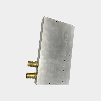 China Conduction Screw Mounting Aluminum Cold Plate Heat Sink for Various Electronic Devices à venda