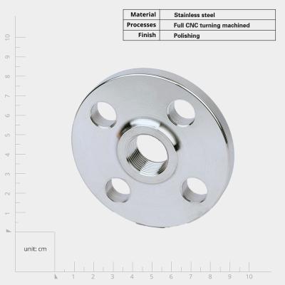 China Custom Made F304 304L 310H 316 Stainless Steel Puddle Flange DN65 PN16 904L Polishing zu verkaufen