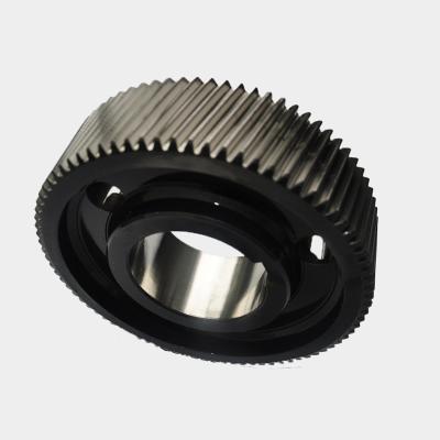 China Custom Steel Gear Pinion Transmission Spur Helical Gear for Processing Machines CNC Milling Machine for sale