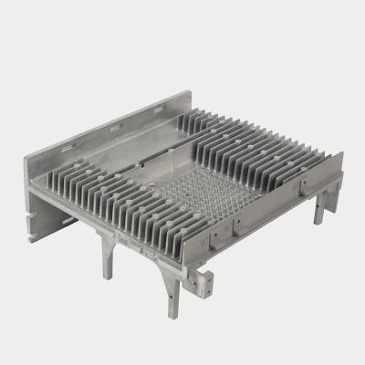 Cina Customized OEM Aluminum Die Casting Radiator Die Cast Heat Sink Versatile Thermal Conductivity in vendita