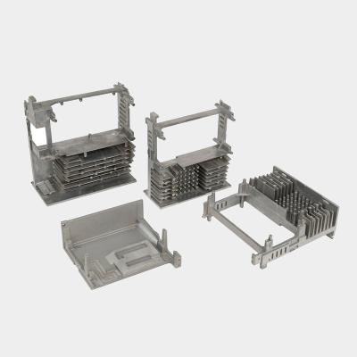 Cina Customized OEM Aluminum Die Casting Radiator Die Cast Heat Sink Versatile Thermal Conductivity in vendita