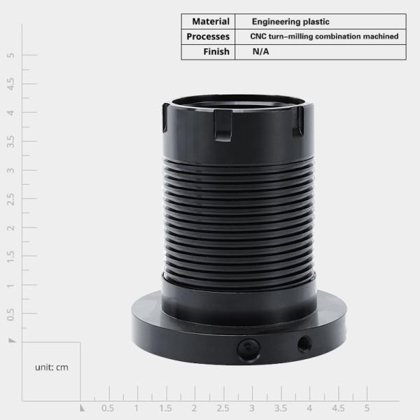 High Quality Custom Aluminum Cnc Turning and Milling Round Lathe Component