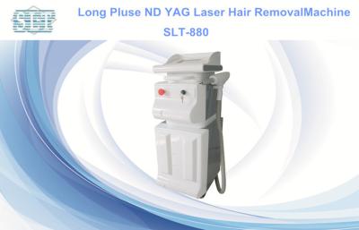 China Máquina larga vertical del laser del ND YAG del pulso 1064nm para el retiro del pelo, retiro vascular en venta