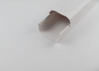 China PVC Cable Trunking Matt Surface Rigid Profile for Electrical Wire Protection - ISO9001, REACH, RoHS Certified for sale