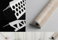 China Custom Length White PVC Angle Profile with Silver Lines - Rigid Plastic Corner Trim in Multiple Colors for sale