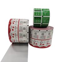 China Custom Printed Logo Automatic Packaging Material Roll Film With Printing for sale