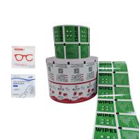 China Custom Printed Logo Automatic Packaging Material Roll Film With Printing for sale