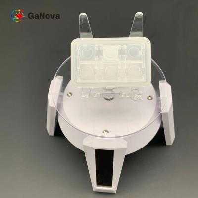 中国 10*10.5mm2 GaNの単結晶の基質の厚さ350の±25 µm TTVの≤ 10のµm 販売のため