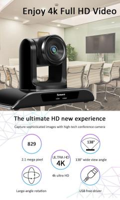 China Professional 4k Conference Camera , Usb Output Office Conference Camera for sale