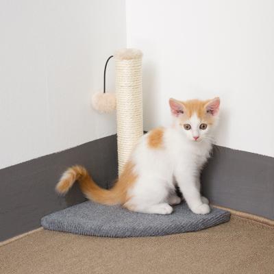 China OEM Vriendschappelijke 13,39“ Stof Eco Cat Scratching Post Te koop