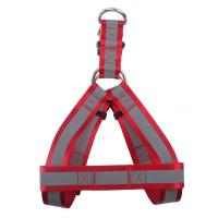 China XS Nylon Adjustable Reflective Anti Pull Dog Harness for sale