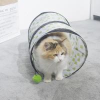 China Portable Collapsible 2 Way Mesh Cat Tunnel for sale