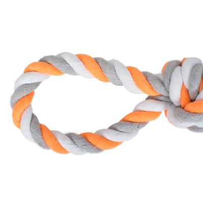 中国 40cmの咀嚼の証拠の綿犬ロープのおもちゃ 販売のため