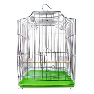 Cina gabbia per uccelli pieghevole di acciaio inossidabile di 33x31x44cm in vendita