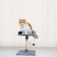 China 34cm Interactive Sisal Cat Scratching Post for sale