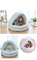 China PP Cotton Removable Plush Pet Beds for sale