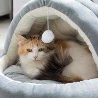 China PP Cotton Removable Plush Pet Beds for sale