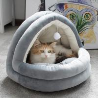 China PP Cotton Removable Plush Pet Beds for sale