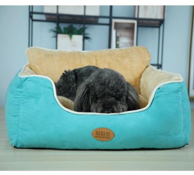 Cina Letti dell'animale domestico della peluche della pelle scamosciata 38*45*18cm/letto animale domestico di sicurezza/prodotti dell'animale domestico in vendita