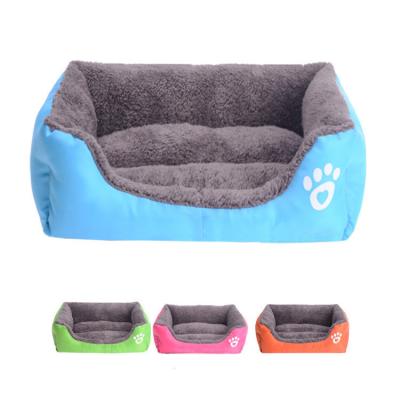 Cina Peluche Sofa Bed del cane di animale domestico di Oxford di Multi-colori in vendita