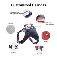 China Adjustable Reversible Soft Breathable Pet Smart Harness for sale