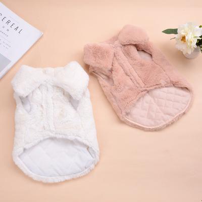 Cina Cappotto lavabile della maglia del cane della peluche del vello in vendita