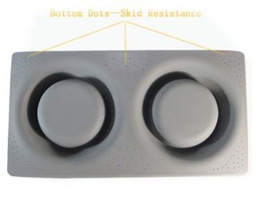 Cina Acciaio inossidabile lavabile 450*260*45mm, ciotola del cane di scivolo di 540*95*60mm non in vendita