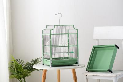 China Groene Vouwbare Duurzame Draagbare het Huisdierenkooien van de octrooi Multifunctionele Vogel Te koop