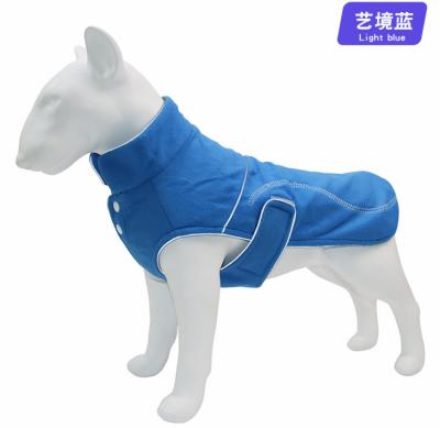 Cina Vestiti all'aperto del cane del rivestimento del ricamo del vello polare dettagliato di morbidezza in vendita