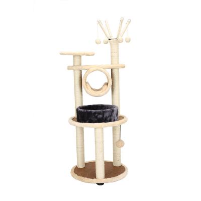 China Manierhuisdier Toy Furniture Big 36x36x41cm Cat Activity Tree Te koop