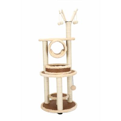 China Manierhuisdier Toy Furniture Big 36x36x41cm Cat Activity Tree Te koop