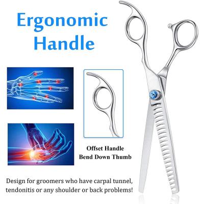 Cina Capelli ergonomici dell'animale domestico dei denti del Fishbone che tagliano i tagli d'assottigliamento governare in vendita