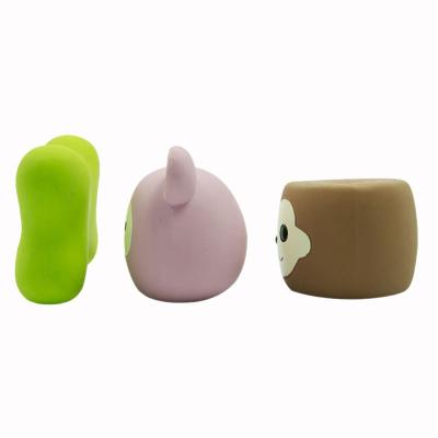 中国 猿のマウスは定形柔らかい乳液ピカピカの犬の球の咀嚼のおもちゃの先頭に立つ 販売のため