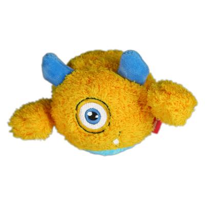 Cina Piccoli giocattoli arancio della peluche dell'animale domestico del mostro/giocattoli dell'animale domestico/giocattoli cane della peluche/piccoli giocattoli dell'animale domestico in vendita