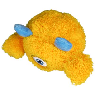 Cina Piccoli giocattoli arancio della peluche dell'animale domestico del mostro/giocattoli dell'animale domestico/giocattoli cane della peluche/piccoli giocattoli dell'animale domestico in vendita