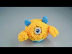 Piccoli giocattoli arancio della peluche dell'animale domestico del mostro/giocattoli dell'animale domestico/giocattoli cane della peluche/piccoli giocattoli dell'animale domestico