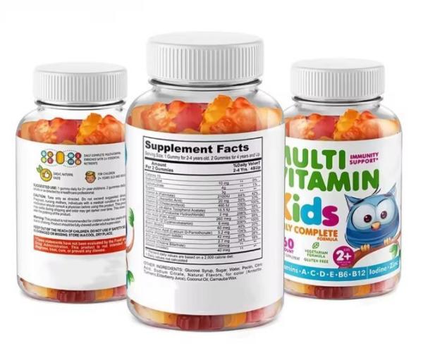 Quality Children's Multivitamin Gummies With Vitamins And Omega 3 60/90/120 Gummies Per for sale