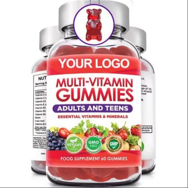 Quality Citrus Fruits And Kiwis Multivitamin Gummies 11 Vitamins Excellent Offer 2 Gummies Per Day for sale
