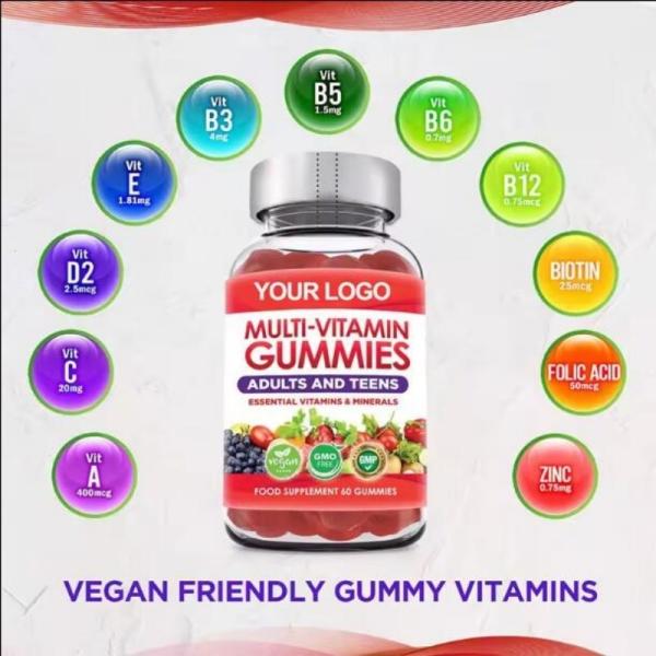 Quality Citrus Fruits And Kiwis Multivitamin Gummies 11 Vitamins Excellent Offer 2 for sale