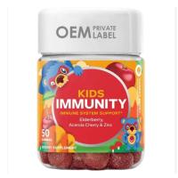 Quality Powerful Immune Support Elderberry Gummies For Kids 1-2 Gummies Per Day 50 for sale
