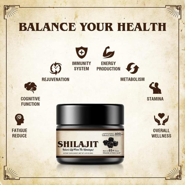 Quality Pure Shilajit Resin Immune Support Pills Natural Herbal Supplement From for sale