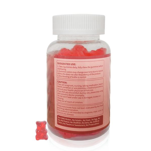 Quality Hair Growth Dietary Supplement With Biotin Folic Acid For Teenagers 60gummies / for sale