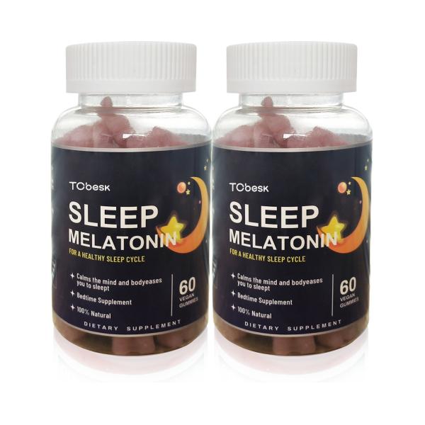 Quality Sleep Soundly With Direct Mixed Flavor Melatonin Gummies Cool And Dry Storage for sale